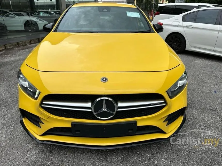 Recon 2019 Mercedes-Benz A35 AMG 2.0 4MATIC Hatchback YELLOW SPORT - Carlist.my