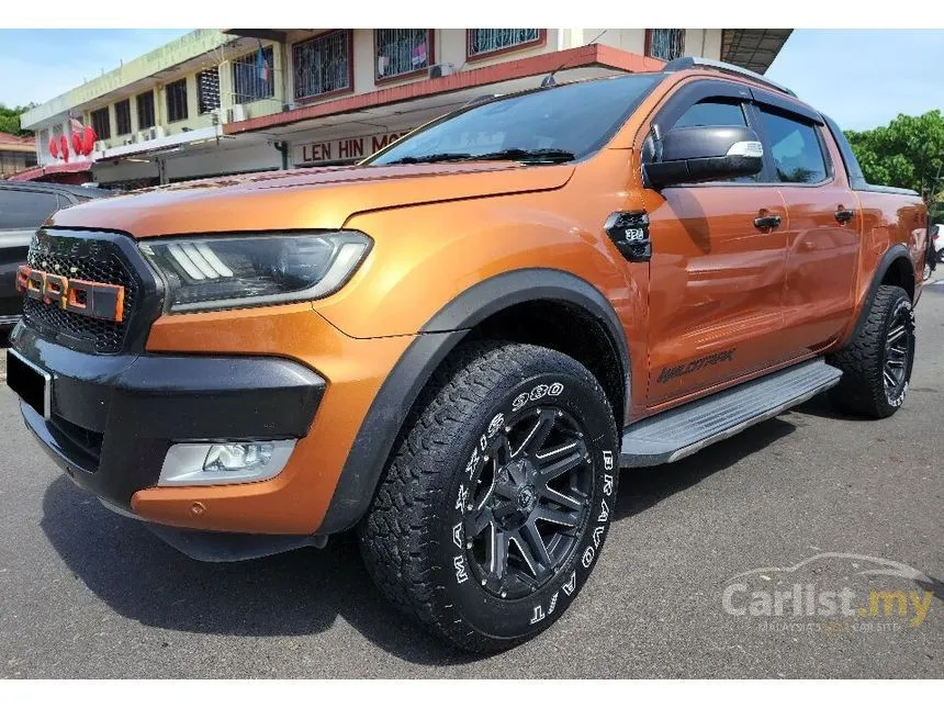 Used 2016 (Reg 2017) Ford RANGER 3.2 WILDTRACK WLT FACELIFT 4WD (A ...