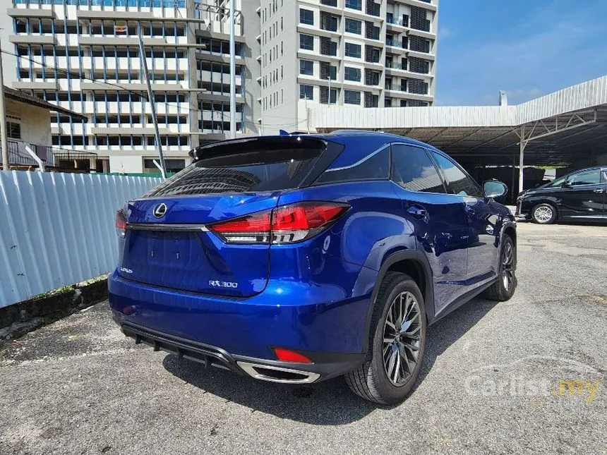 Recon 2019 Lexus RX300 2.0 F Sport SUV (4WD) - GRADE 5A - HEAD UP DISPLAY, PANORAMIC ROOF, RED ...