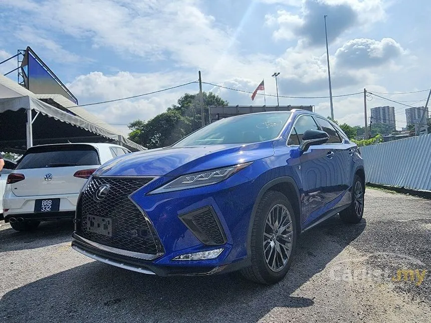 Recon 2019 Lexus RX300 2.0 F Sport SUV (4WD) - GRADE 5A - HEAD UP DISPLAY, PANORAMIC ROOF, RED ...