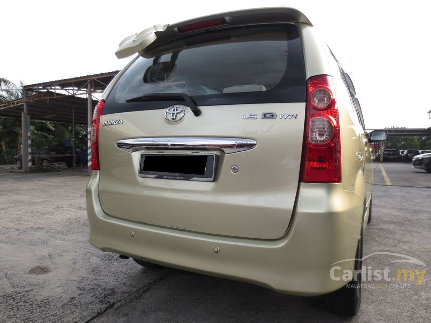 Toyota Avanza 2008 G 1.5 in Selangor Automatic MPV Gold for RM 29,800 ...