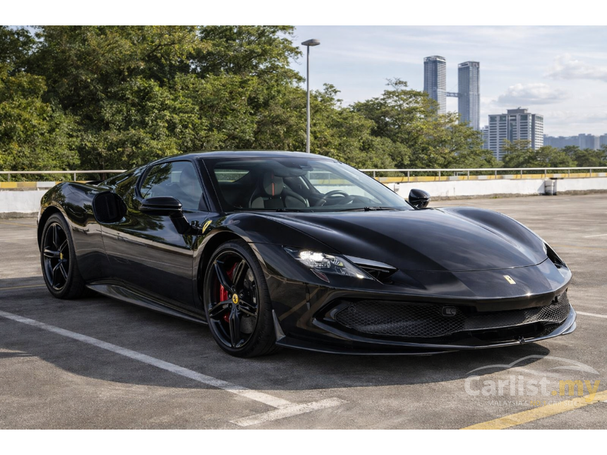 Recon 2022 Ferrari 296 3.0 GTB Coupe, Unregistered, Low Miles, Nero ...