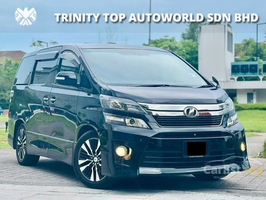 Used 2014 Toyota Vellfire 2.4 Z Golden Eyes 2 FULL SPEC, SUNROOF, POWER BOOT, NO PLATE CANTIK ...