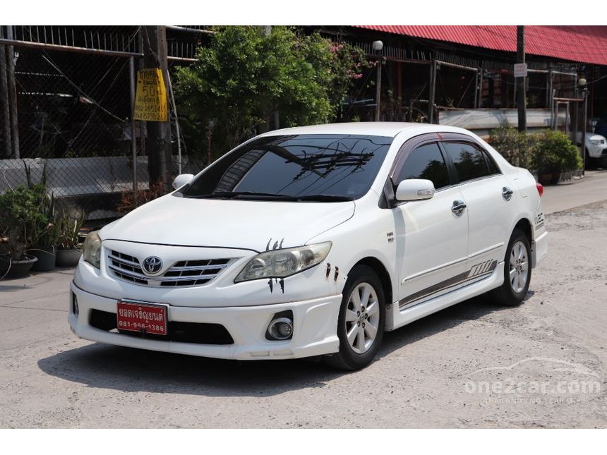 2012 Toyota Corolla Altis 1.6 (ปี 08-13) G Sedan มือสอง One2car