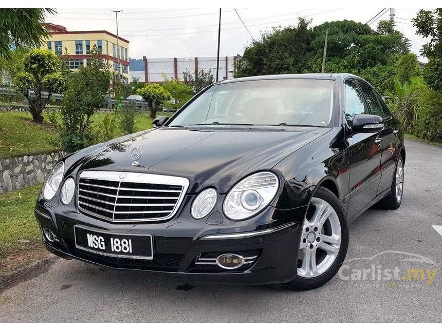 Mercedes-Benz E230 2008 Avantgarde 2.5 in Kuala Lumpur Automatic Sedan Black for RM 93,800 ...