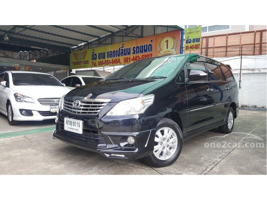 Toyota Innova 2014 V 2.0 in กรุงเทพและปริมณฑล Automatic Wagon สีดำ for ...