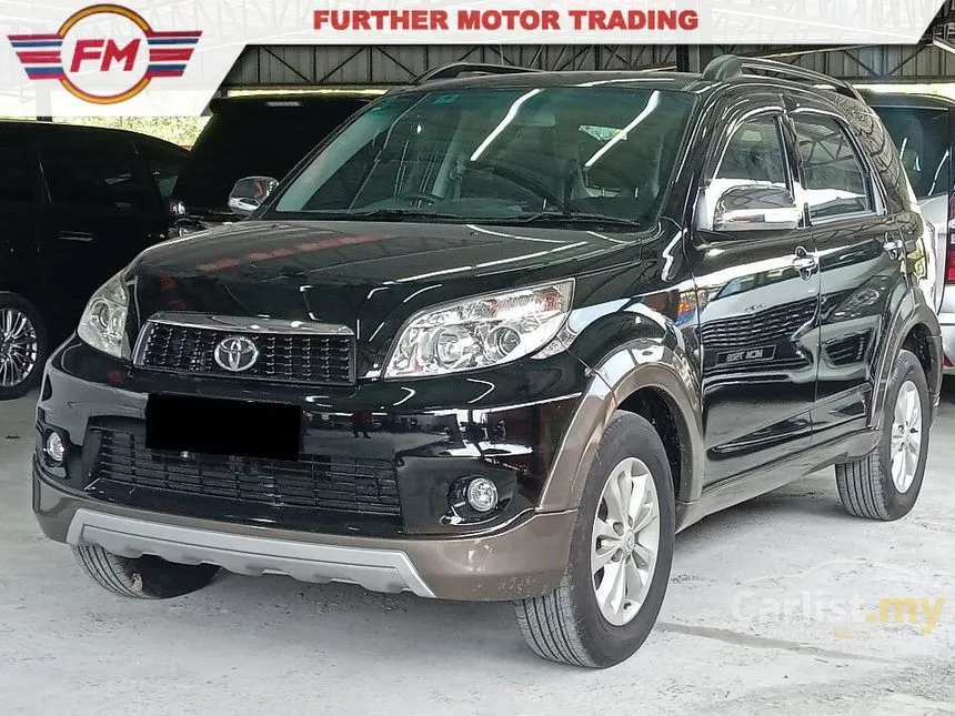 Used TOYOTA RUSH 1.5S AUTO FACELIFT TWO TUNE PEARL BLACK COLOUR LIMITED EDITION FULL BODY KIT ...
