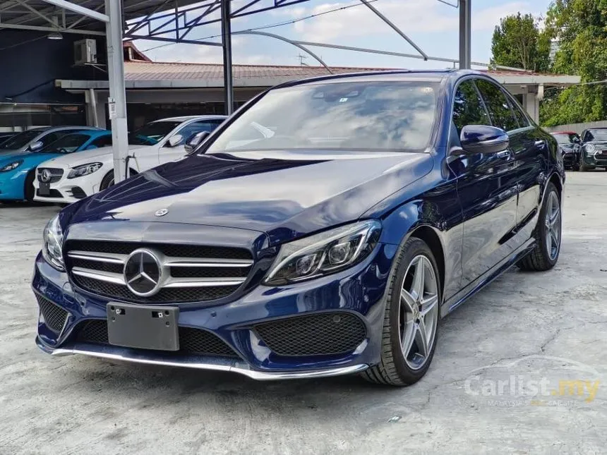 Recon 2018 Mercedes-Benz C200 2.0 AMG Line Sedan * RAYA OFFER * Japan ...