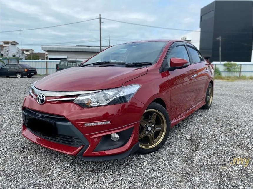 Used 2017 Toyota Vios 1.5 GX Sedan Merah Sporty Special With Warranty ...