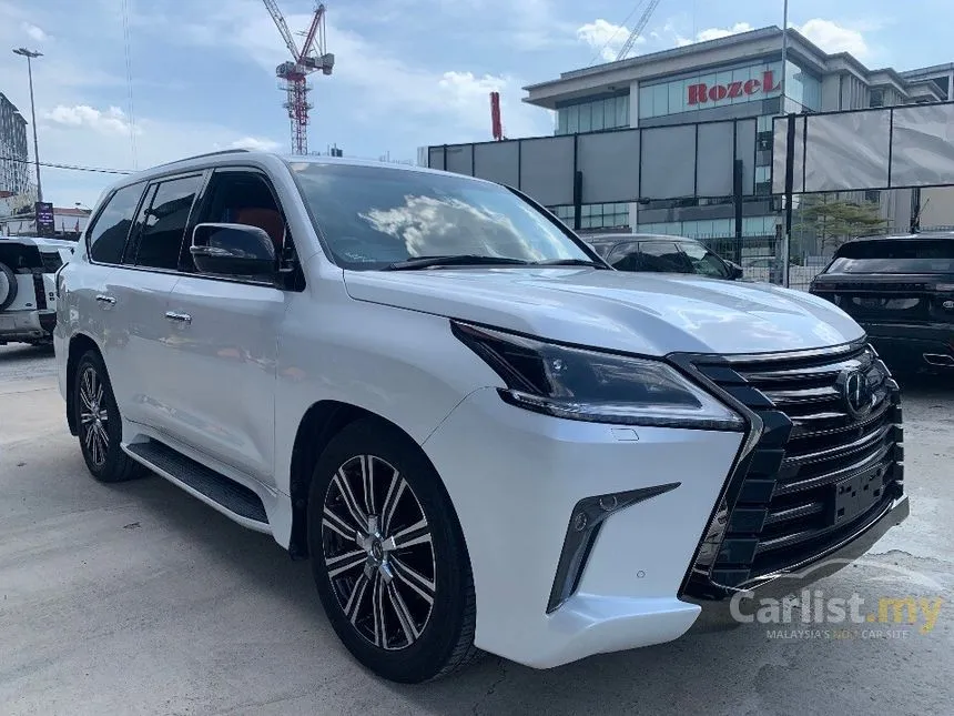 Recon 2019 Lexus LX570 5.7 SUV 8 seater sunroof mark levinson rear entertainment 360 camera ...