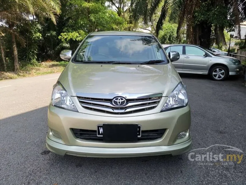 Used 2009 Toyota Innova 2.0 G MPV - Carlist.my