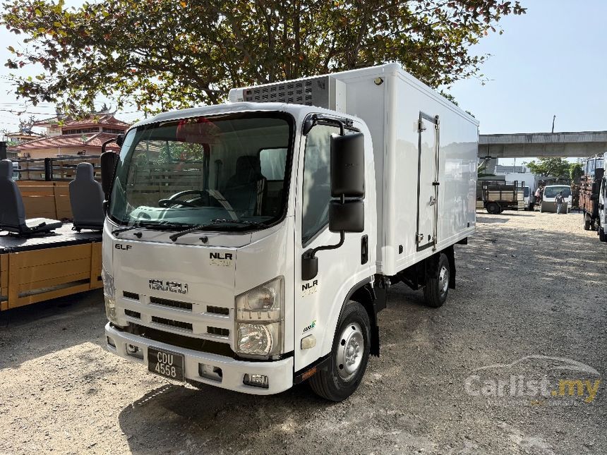 Used 2016 Isuzu NLR55UEE UBS 1 Ton 13 Feet Refrigerated Cold Box ...