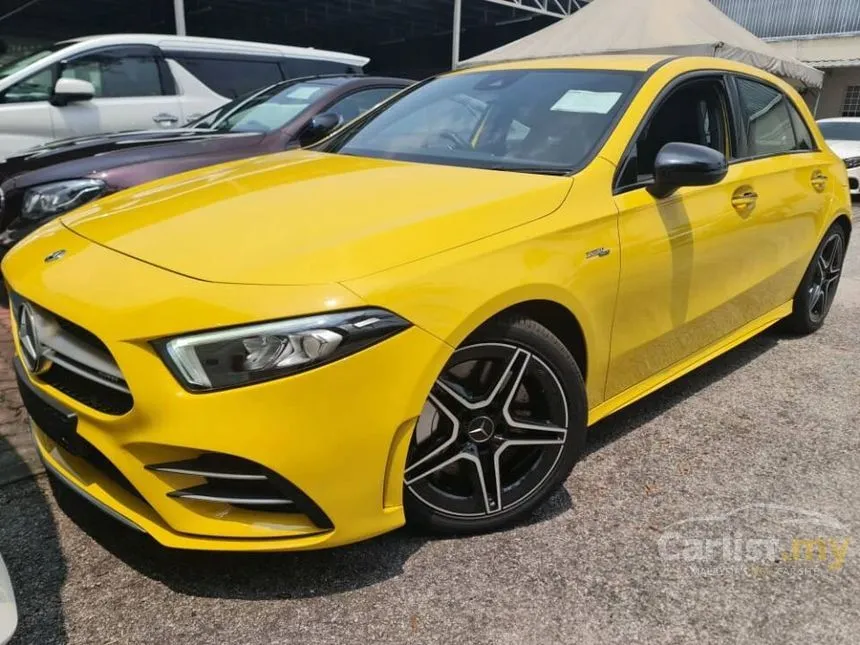 Recon 2019 Mercedes-Benz A35 AMG 2.0 4MATIC YELLOW PACKAGE UNREG ...