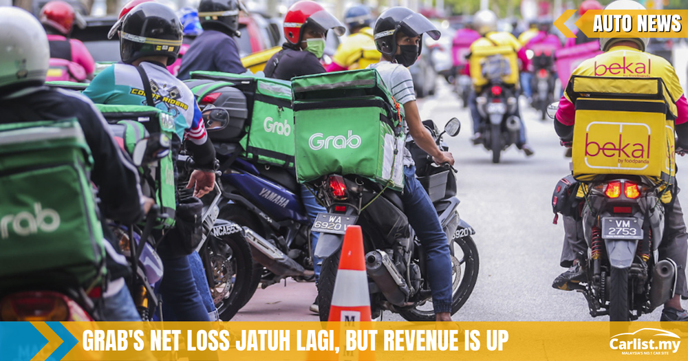 Grab Shares Dropped 12%, RM2.45 Billion Loss Reported in Q2 - Auto News ...