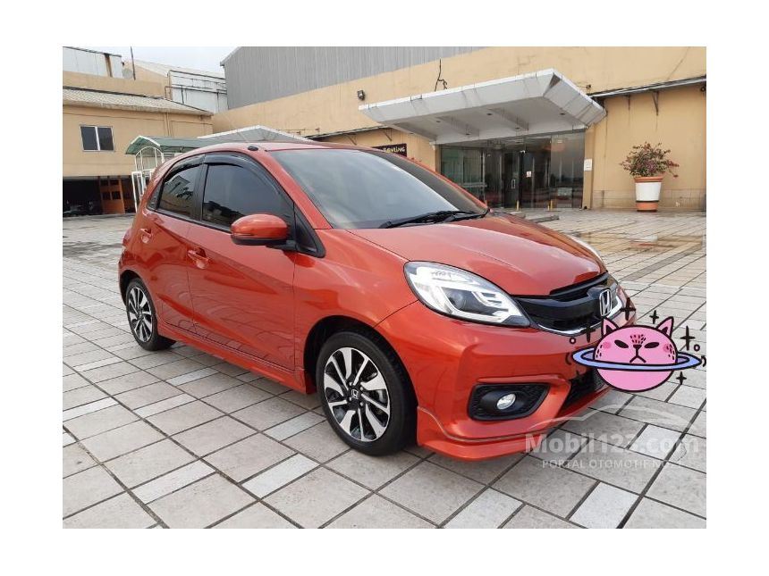Jual Mobil Honda Brio 2017 RS 1.2 di Banten Automatic Hatchback Orange ...