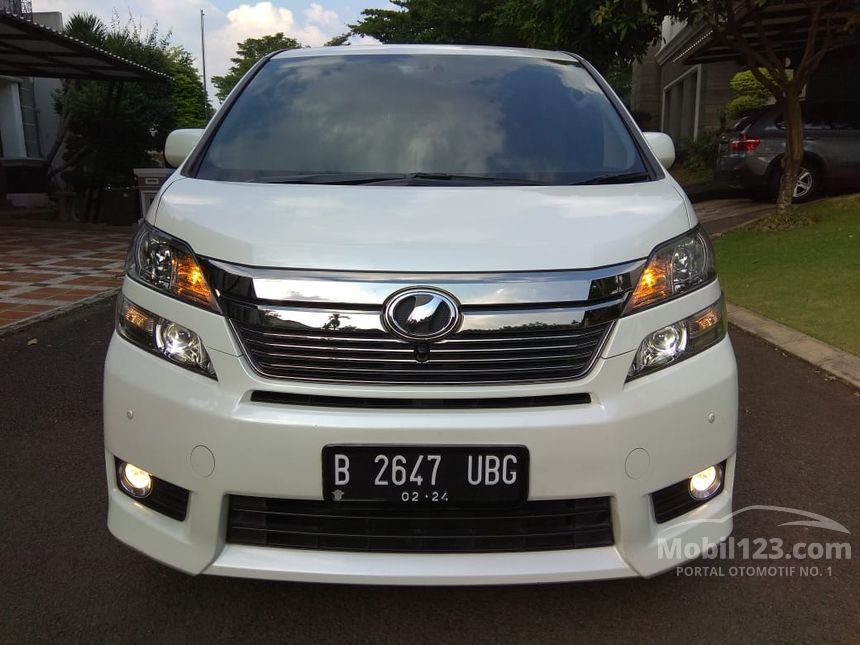 Jual Mobil Toyota Vellfire 2013 V 2.4 di Banten Automatic Van Wagon ...
