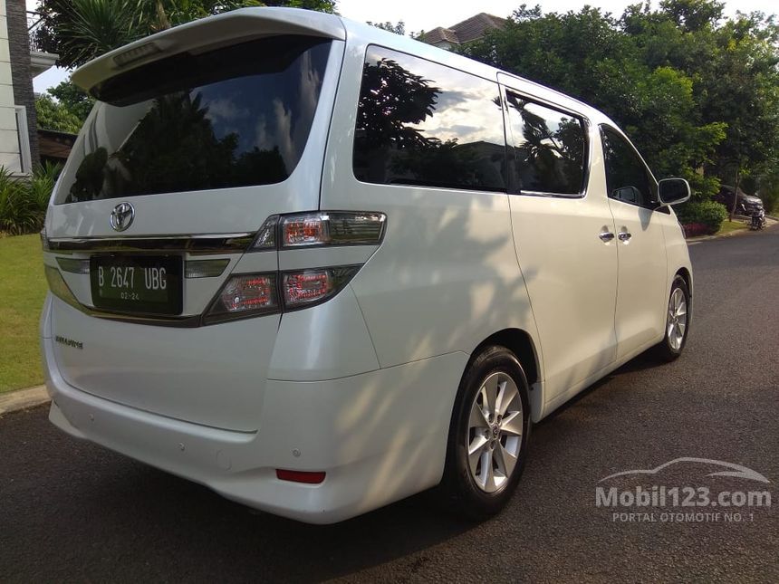 Jual Mobil Toyota Vellfire 2013 V 2.4 di Banten Automatic Van Wagon ...
