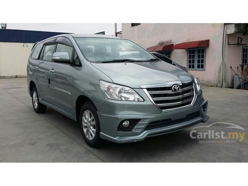Toyota Innova 2014 G 2.0 in Kuala Lumpur Automatic MPV Grey for RM ...