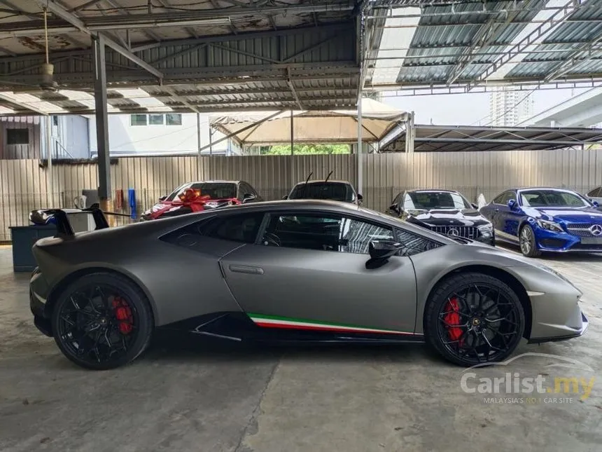 Recon 2018 Lamborghini Huracan 5.2 LP610-4 Coupe -FORGED CARBON FIRBE INTERIOR FORGED CARBON ...