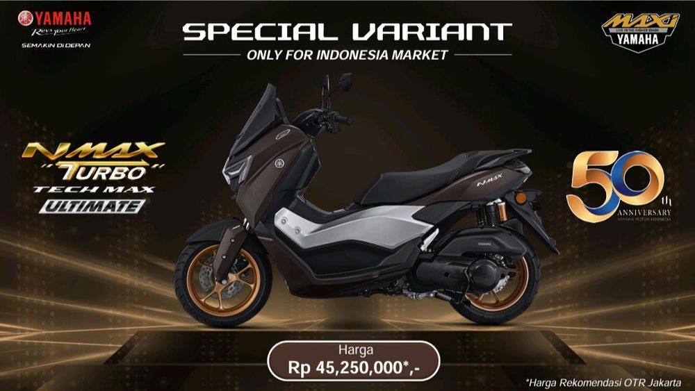 5 Fakta Penting Yamaha NMax Turbo Tech MAX Ultimate, Harga Rp45 Jutaan ...