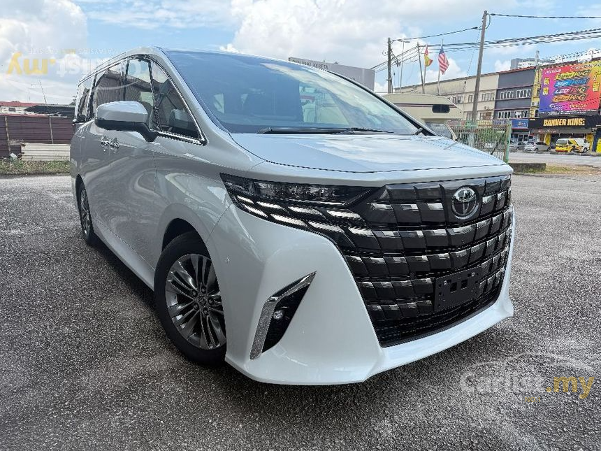 Recon 2024 Toyota Alphard 2.5 Z MPV- FULL SPEC, 6AA, 7,400KM, SUNROOF, HUD, ADVANCE PARK, DIM ...