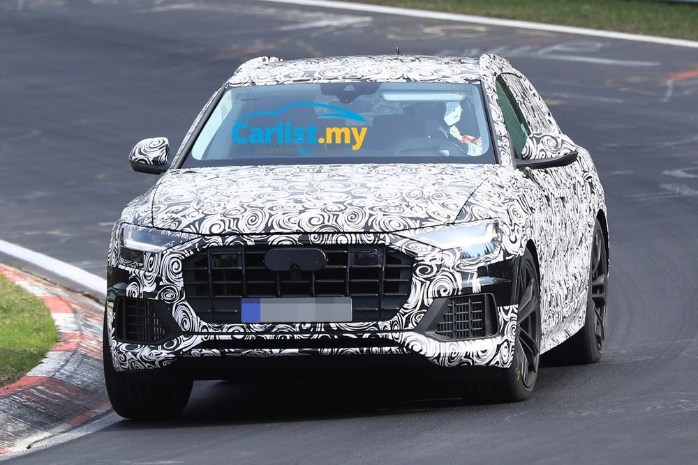 Spyshots: Audi Q8 Testing In Nurburgring - Auto News | Carlist.my