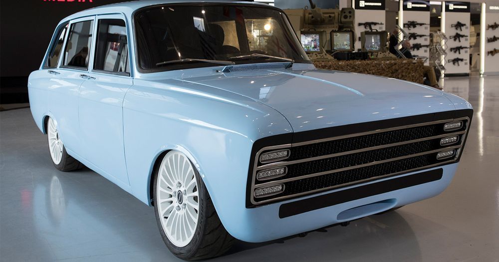 CV-1 Is An EV From The Russian AK-47 Assault Rifle Manufacturer ...