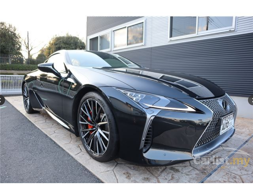 Recon Lexus LC 500 5.0 Coupe, Low Miles 1367 km, 5A CAR, Alcantara roof, orange calipers, Mark ...
