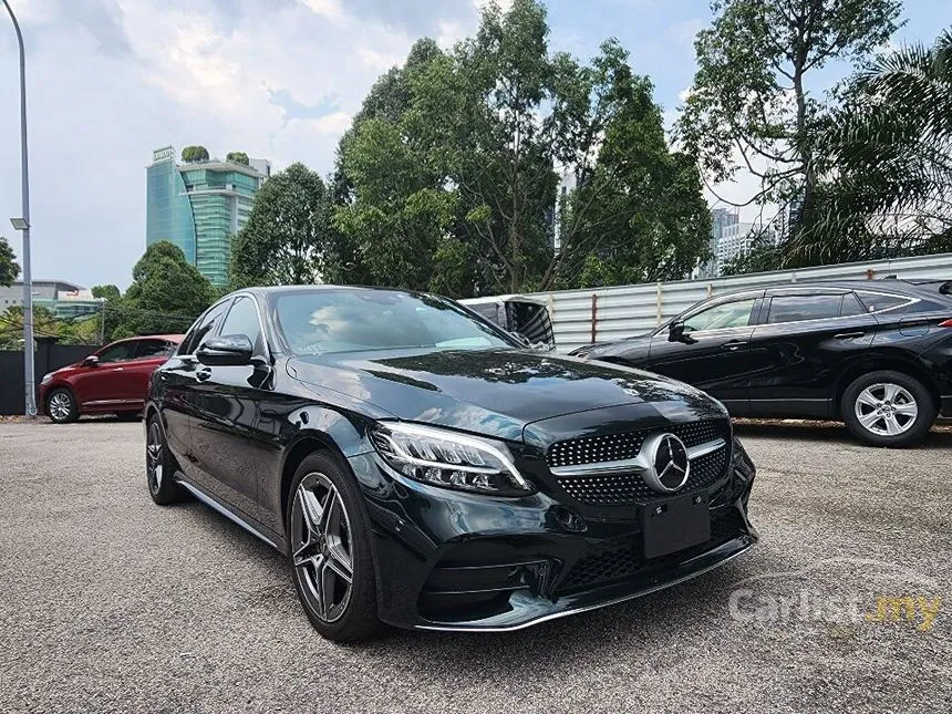 Recon 2018 Mercedes-Benz C180 1.6 AMG Sedan - RARE COLOUR GREEN ...