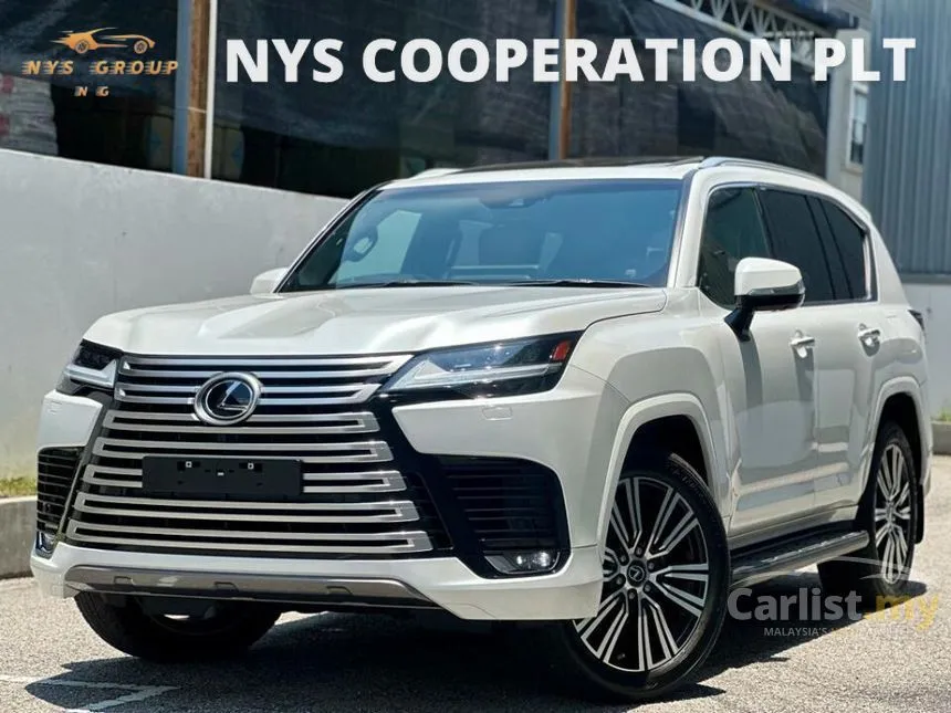 Recon 2022 Lexus LX600 3.4 Petrol Twin Turbo ZX SUV Unregistered 22 Inch Wheel 12.3 Inch Touch ...