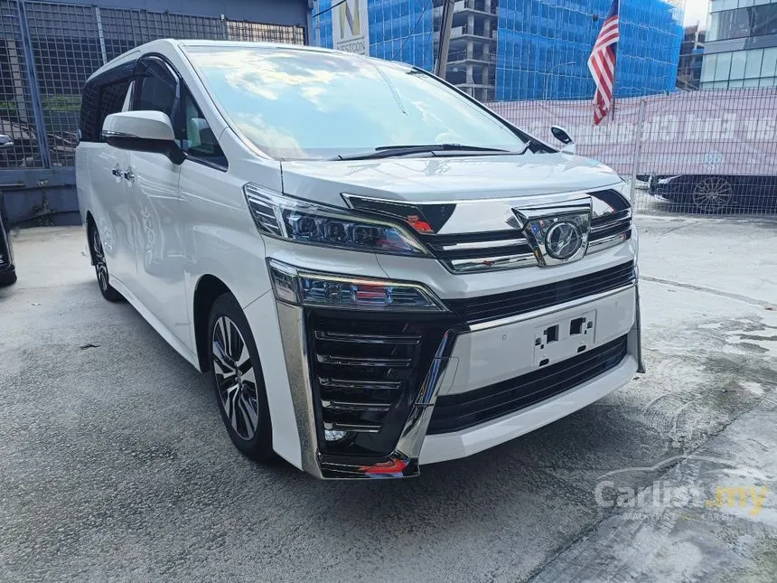 Recon 2019 Toyota Vellfire 2.5 ZG,FULL ALPINE,PRE CRASH,LANE ASSIT,3 EYES LED,2019 UNREGISTER ...