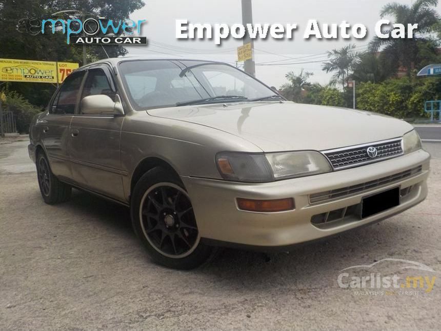 Toyota Corolla 1994 SEG 1.6 in Selangor Automatic Sedan Bronze for RM ...
