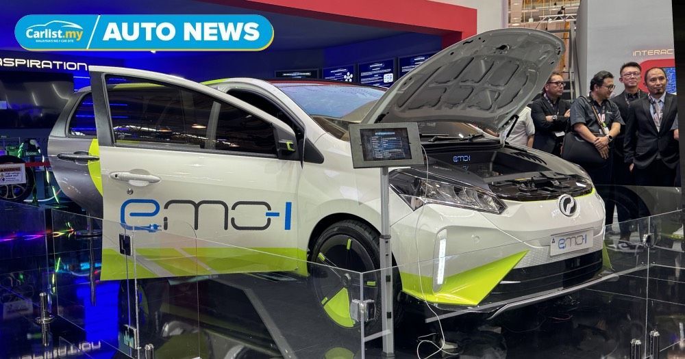Meet the Perodua EMO-1, the Myvi-based EV prototype, shown at the 2024 Malaysia Autoshow - Auto ...
