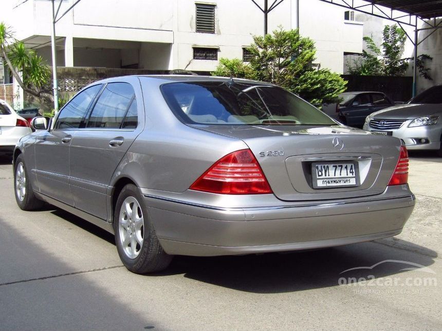 Mercedes-Benz S280 2004 W220 (ปี 99-05) 2.8 เกียร์อัตโนมัติ สีเทา | One2car.com ศูนย์รวมรถใหม่ ...