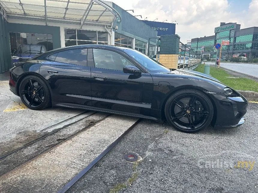 Recon 2021 Porsche Taycan Turbo S 761Hp High Spec (Passenger Display, 4 ...