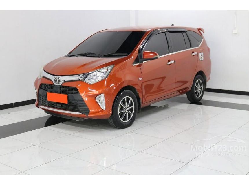 Jual Mobil Toyota Calya 2017 G 1.2 di DKI Jakarta Automatic MPV Orange ...