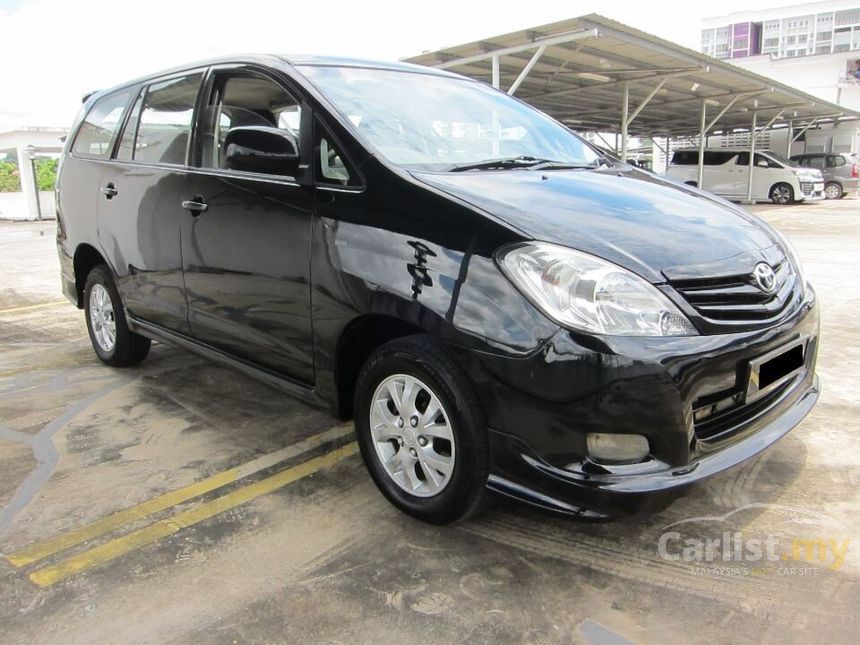 Toyota Innova 2010 E 2.0 in Selangor Manual MPV Black for RM 24,800 ...