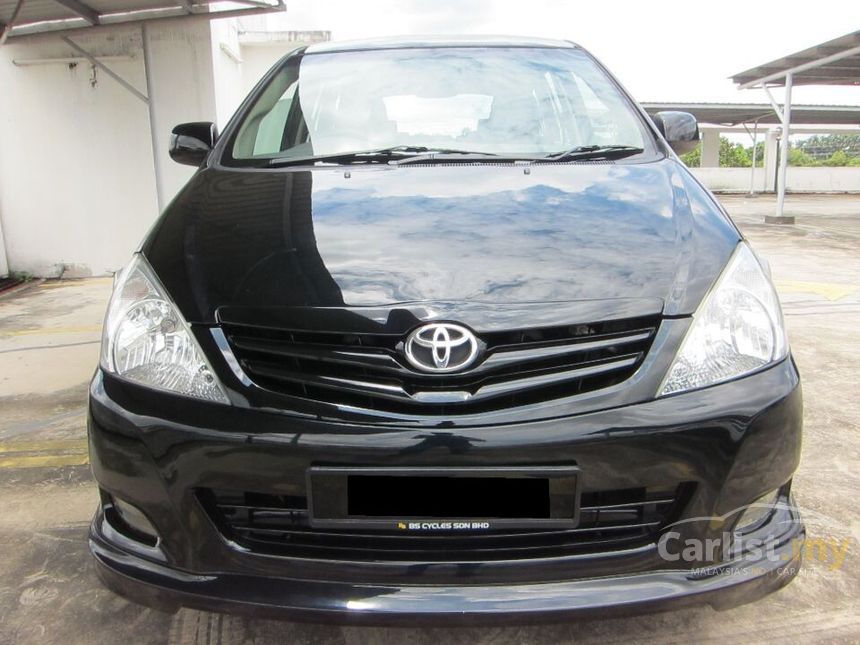 Toyota Innova 2010 E 2.0 in Selangor Manual MPV Black for RM 24,800 ...