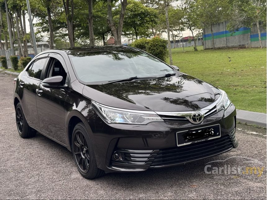 Toyota Corolla Altis 1.8 G 2017 - RM 68,800 - Carlist.my