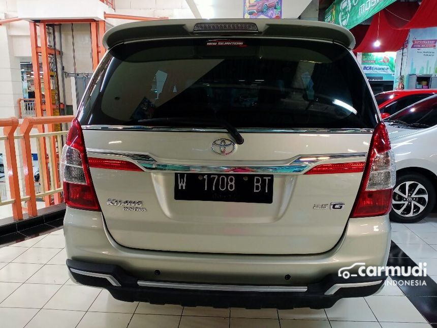 Jual Mobil Toyota Kijang Innova 2014 G 2.5 di Jawa Timur Manual MPV ...