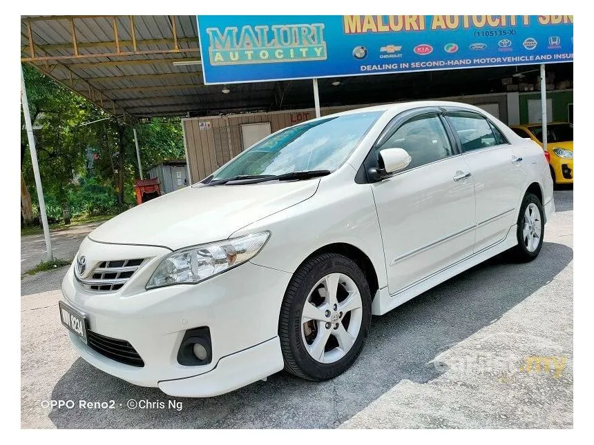 Toyota Corolla Altis 2012 G 1.8 in Kuala Lumpur Automatic Sedan White ...