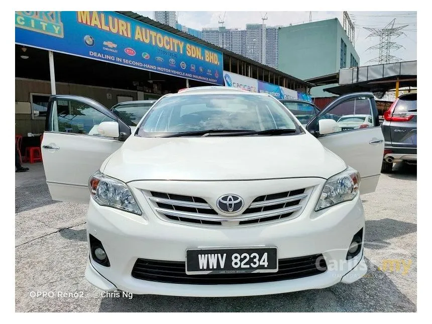 Toyota Corolla Altis 2012 G 1.8 in Kuala Lumpur Automatic Sedan White ...