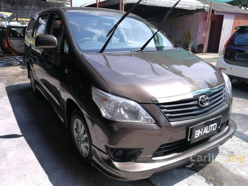 Used 2012 Toyota Innova 2.0 * LOW MILEAGE * ENGINE SMOOTH * SUSPENSION ...