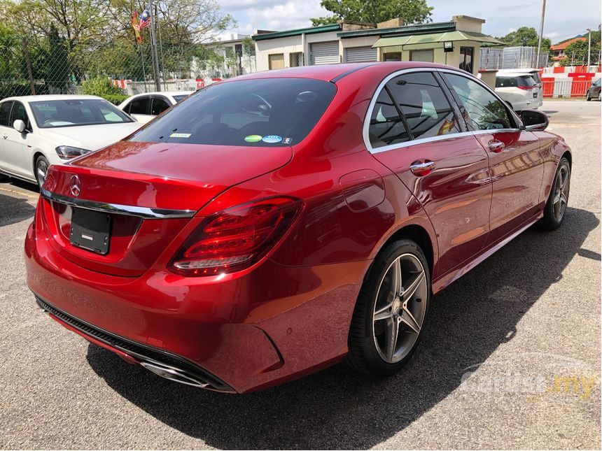 Recon 2015 Mercedes-Benz C200 2.0 W205 AMG LINE RED EDITION FULL SPEC ...