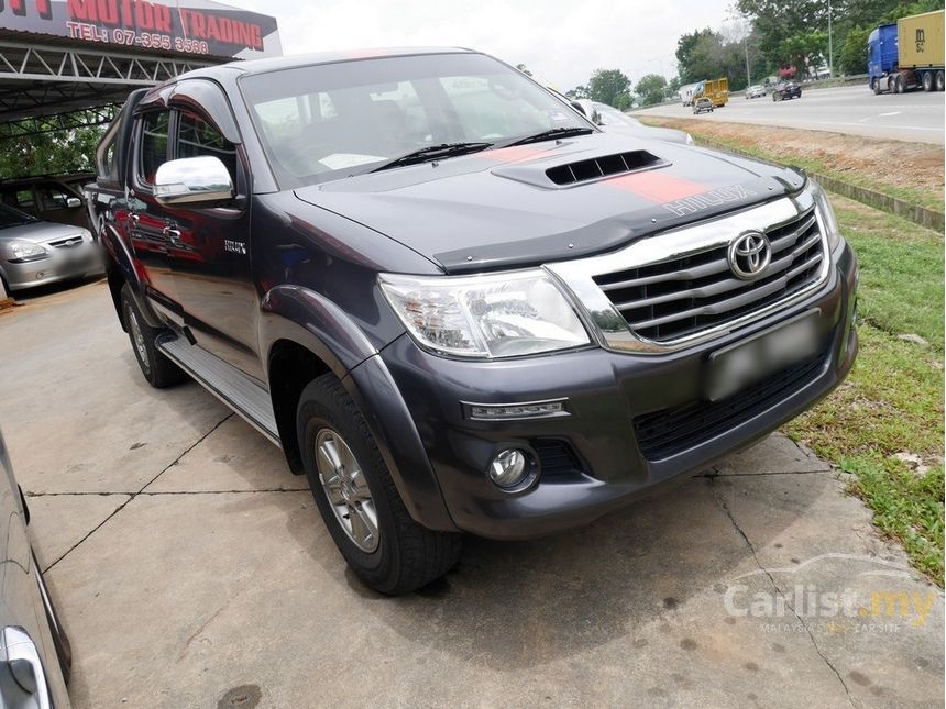 Toyota Hilux 2015 VNT 2.5 in Johor Manual Pickup Truck Grey for RM ...