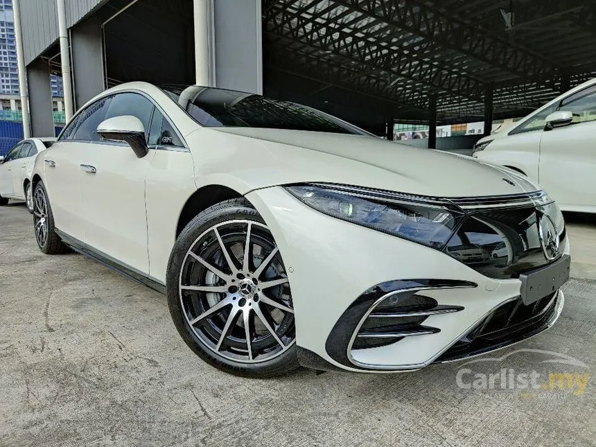 Recon 2022 Mercedes-Benz EQS 450+ AMG Premium UK New Car Unregister - Carlist.my