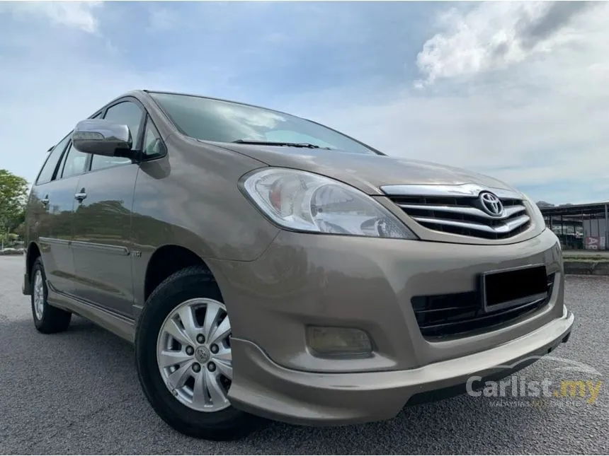 Used ORI 2009 Toyota Innova 2.0 G MPV (A) ORI SMOOTH VVT-I 4 SPEED ...