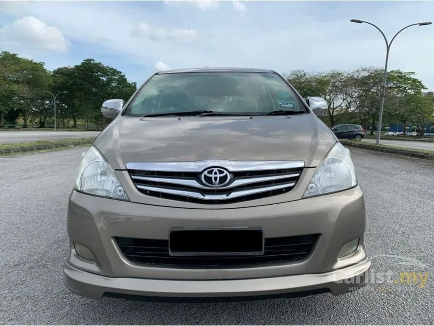 Used ORI 2009 Toyota Innova 2.0 G MPV (A) ORI SMOOTH VVT-I 4 SPEED ...