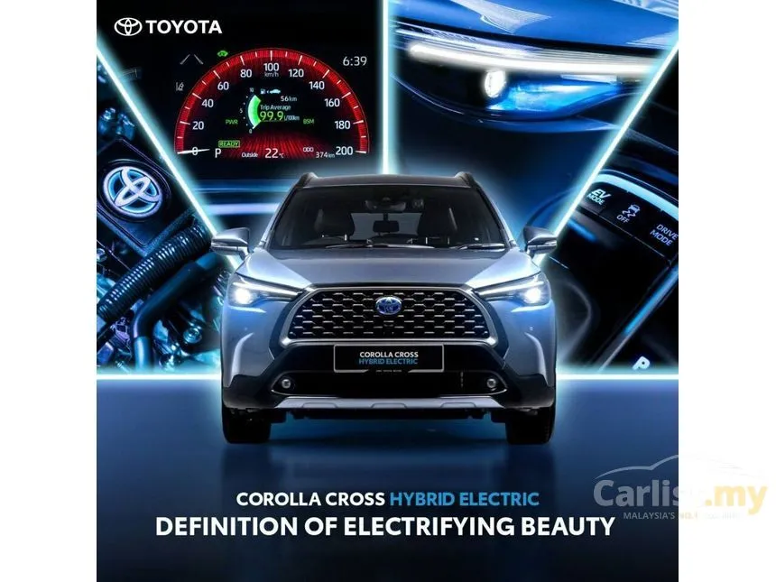 New 2023 Toyota Corolla Cross 1.8 Hybrid SUV CASH REBATE RM 500.00 ...