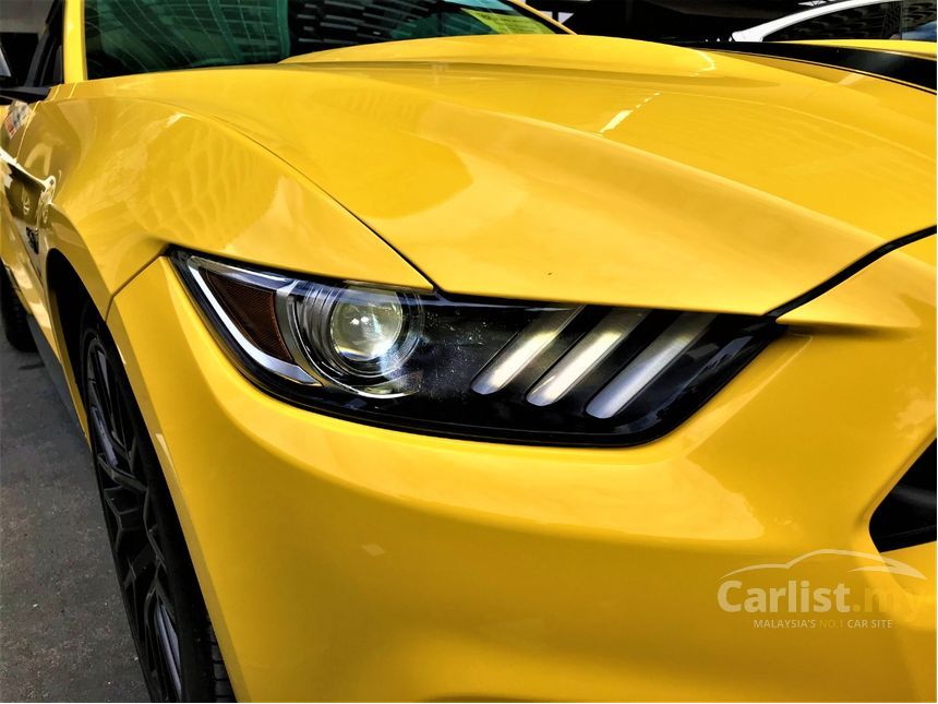 Ford Mustang 2016 GT 5.0 in Kuala Lumpur Automatic Coupe Yellow for RM ...